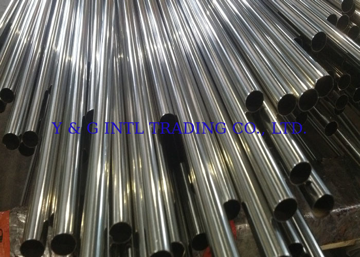 INCONEL 617 Brushed Nickel Pipe , Nickel Silver Tubing Rolling Or ...
