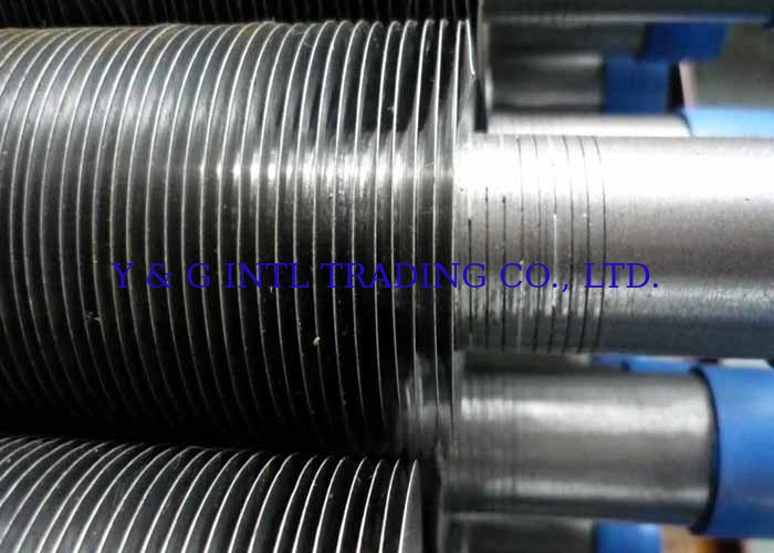 A179 G Type Finned Aluminum Tubing , Embedded Extruded Fin Tube 2.1-5 ...