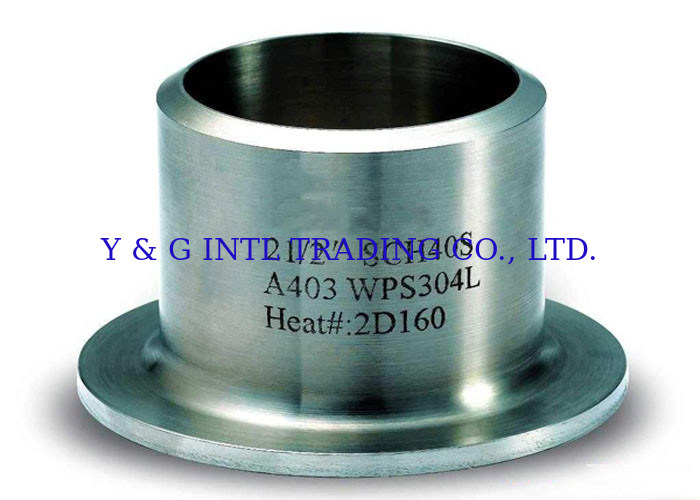 Butt Welded Lap Stainless Steel Pipe Fittings , JIS B2312 / ANSI B16.9 ...