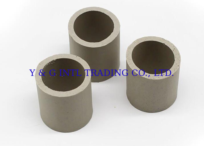 Large Size Ceramic Structured Packing / Ceramic Raschig Rings For Tower ...