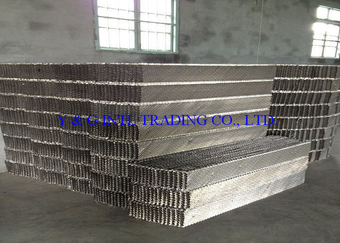 Mesh Corrugated Packing Structured Packing Column Stainless Steel Material