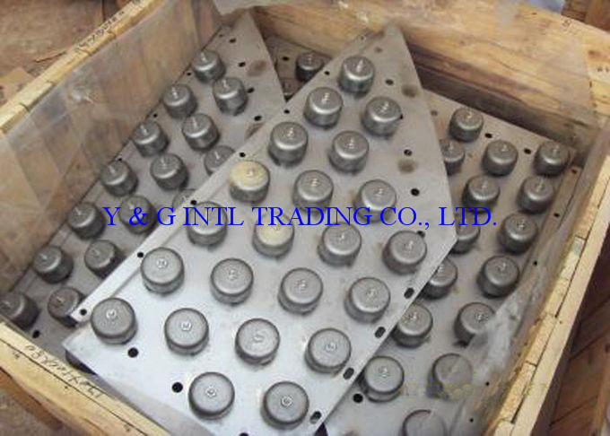 Large Operaion Flexibility Bubble Cap Tray Column , Durable Bubble Cap ...