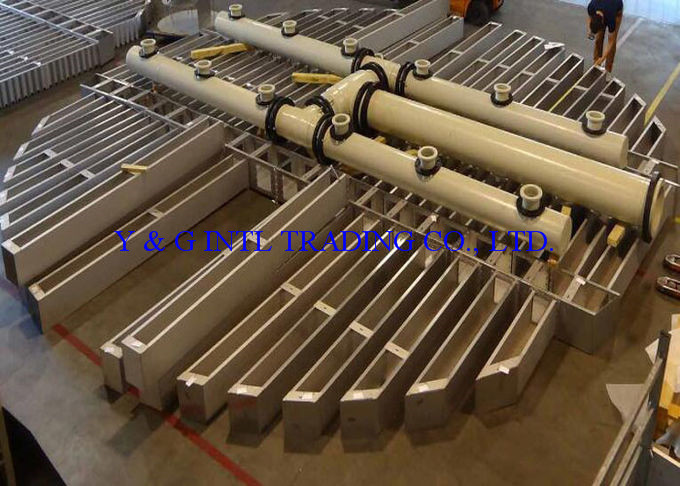 High Resistance To Fouling Weir Type Liquid Distributors , Removable ...